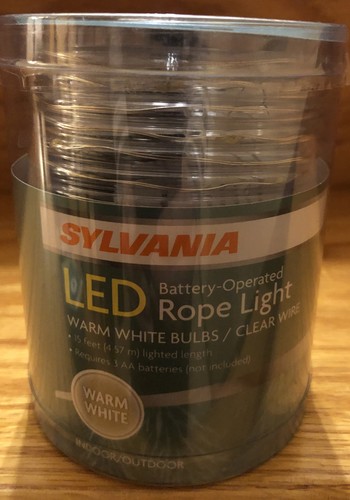 Sylvania LED Rope Light - 15 ft. - Warm White | eBay