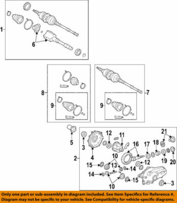 43410-30020 Toyota Shaft assy, front drive, rh 4341030020, New Genuine ...