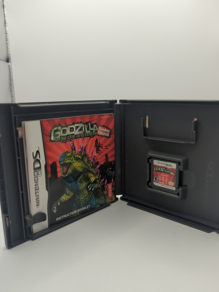 Godzilla Unleashed: Double Smash (Nintendo DS, 2007) Complete CIB w ...