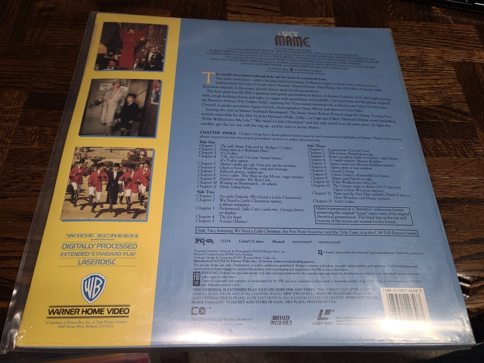 Mame Laserdisc Extended Play 85391223467| eBay