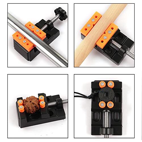 Mini Flat Clamp Mini Bench Vice Clamp Opening Parallel Table Vise for ...