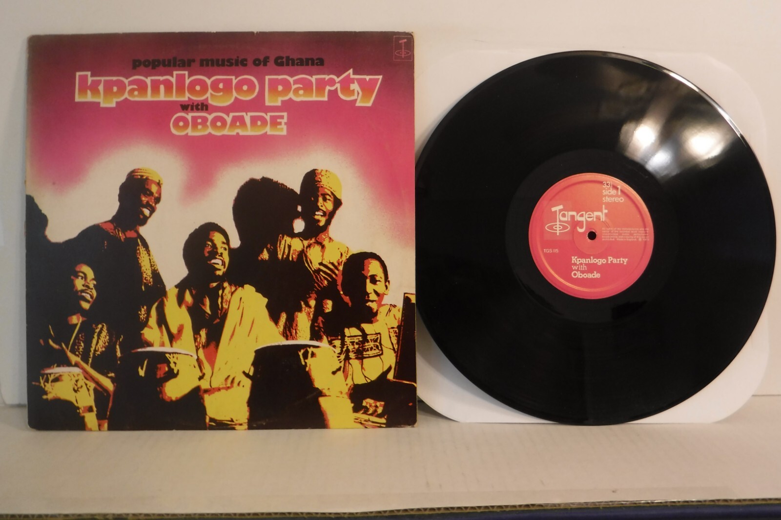 Kpanlogo Party with Oboade, Popular Music of Ghana, 1973 Tangent TGS ...