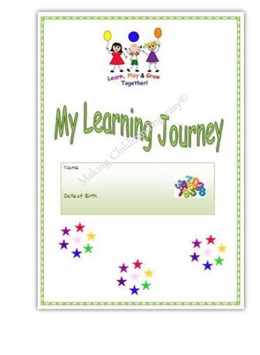 MY LEARNING JOURNEY/ JOURNAL* EYFS childminder, pre school resource. | eBay