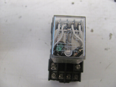OMRON RELAY TYPE MY4N 24VDC /ALLEN BRADLEY 700-HN128 SER A BASE | eBay