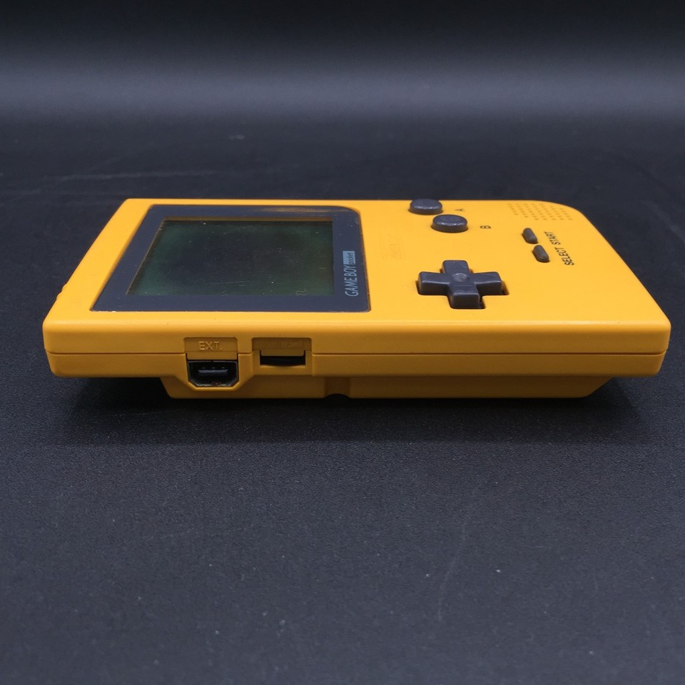 [ As Is ] Nintendo Game Boy Gameboy Pocket Yellow MGB-001 Console Japan ...