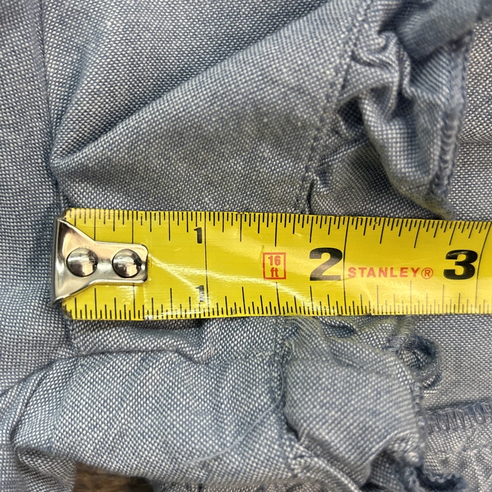 Simply Southern Ruffle Shorts Chambray Drawstring 100% Cotton Size XXL ...