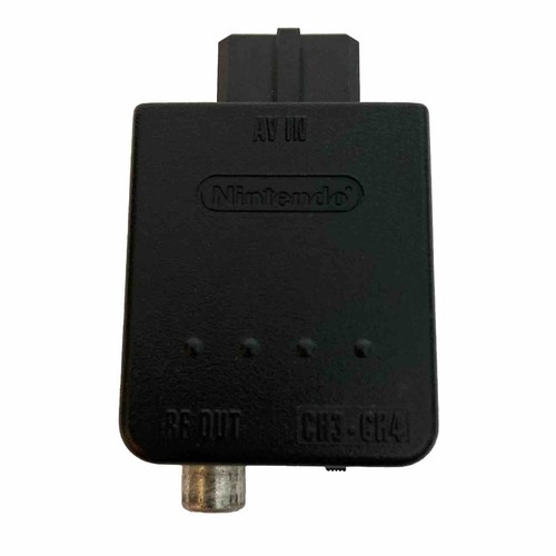 Nintendo 64 N64 RF Modulator NUS-003 GameCube SNES Adapter Original OEM ...