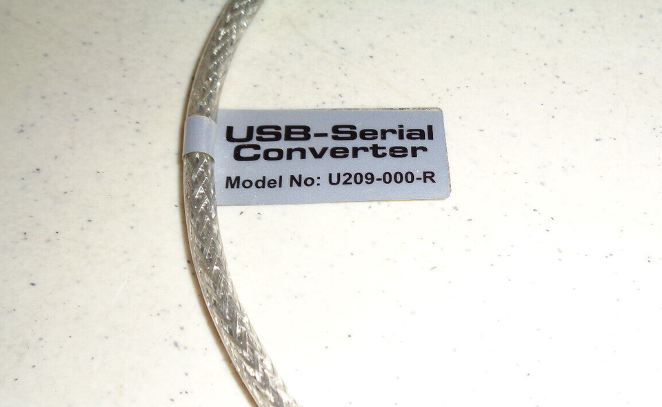 ~Tripp-Lite USB to Serial Adapter/Cable Model U209-000-R~ | eBay