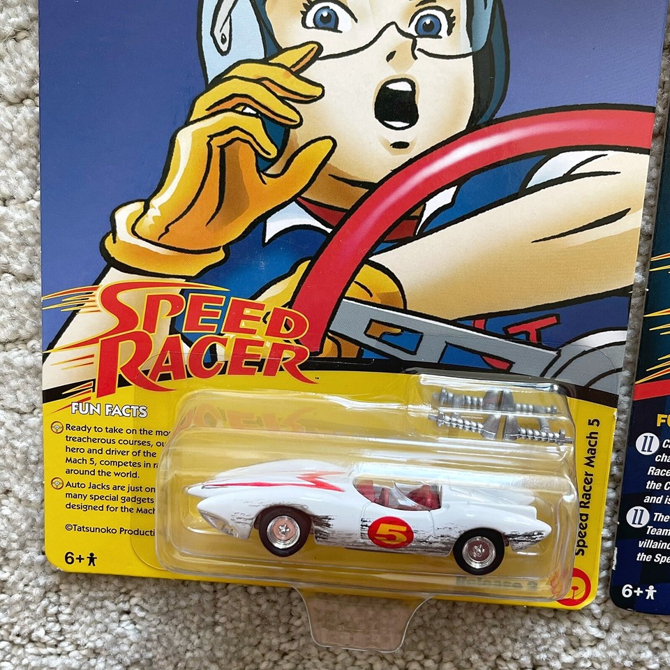2022 Johnny Lightning Speed Racer LOT Mach 5 Snake Oiler’s Captain ...