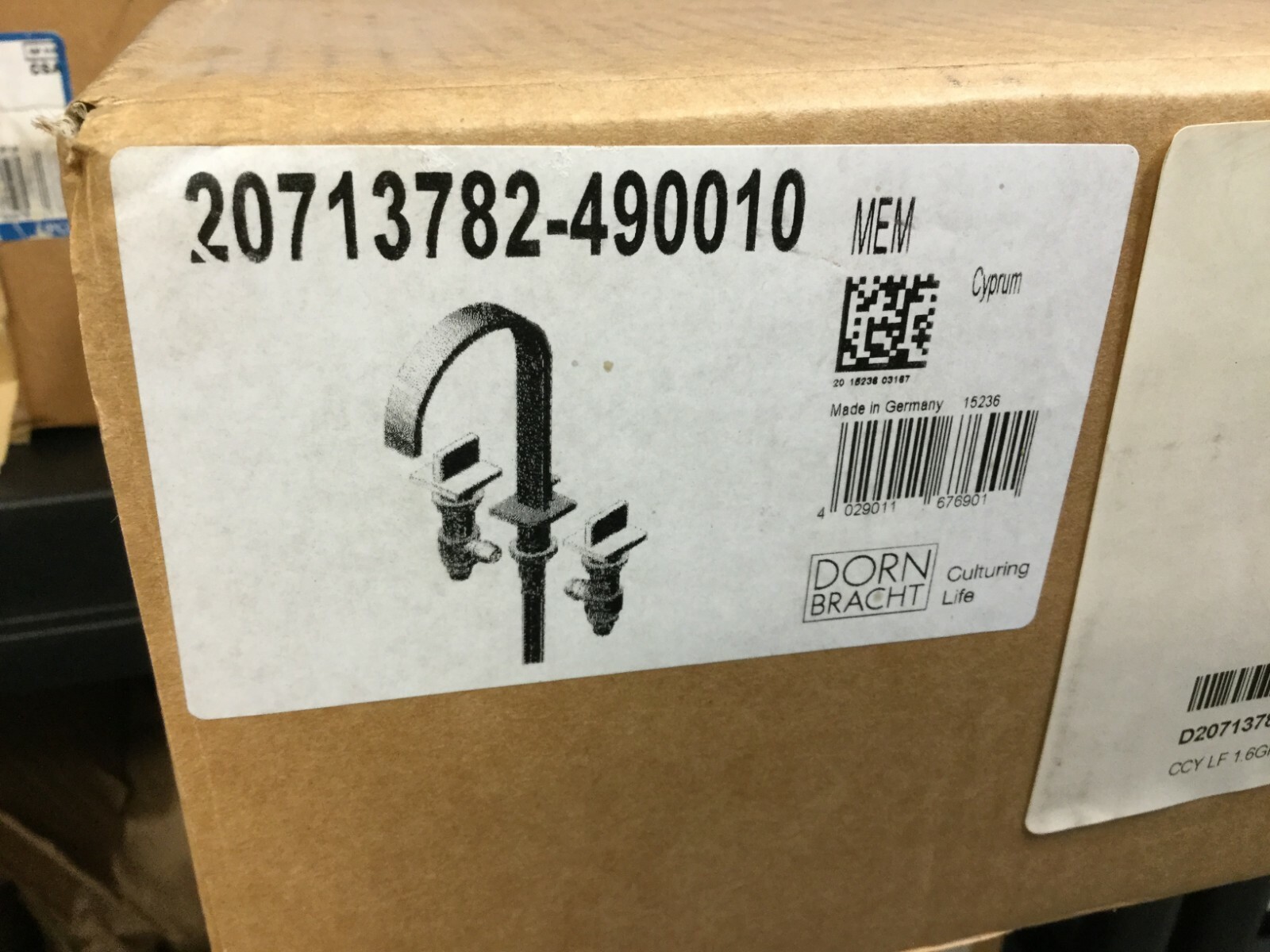 Dornbracht 20713782-490010 Mem Three-Hole Lavatory Faucet In Cyprum | eBay