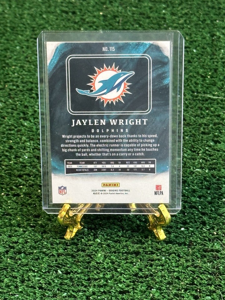 2024 Panini Origins Football Jaylen Wright RC Red /299 | eBay