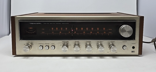 Realistic STA-52 Vintage AM/FM Stereo Receiver Tested and Working | eBay