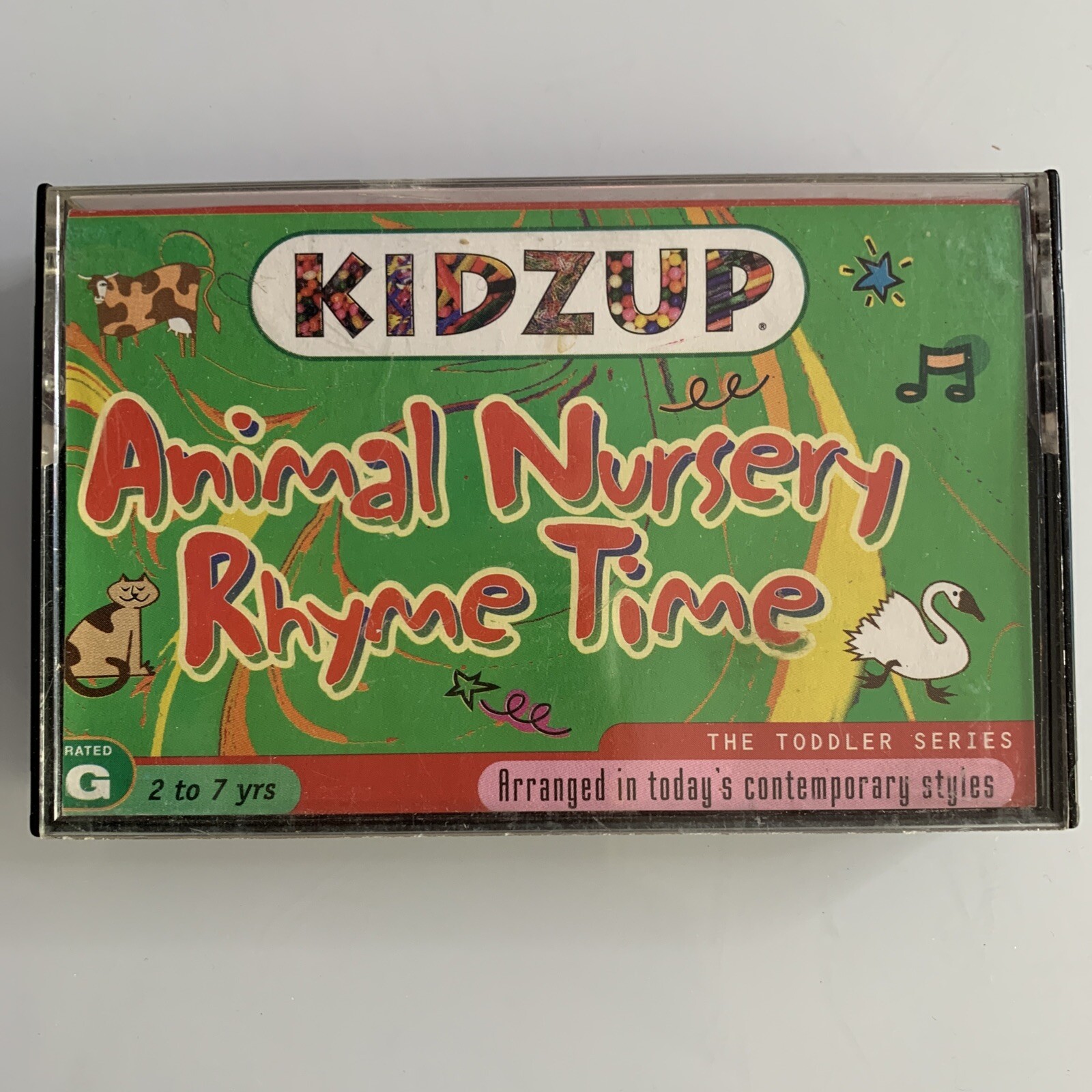 Animal Nursery Rhyme Time by Kidzup (Cassette, 1997, Kidzup Productions ...