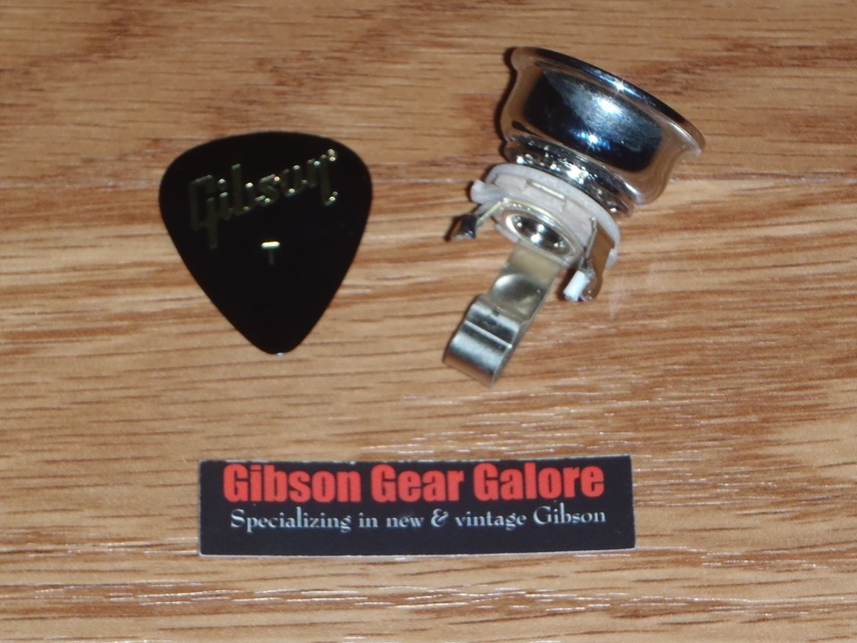 Fender Telecaster Nashville Deluxe Jack Assembly Output Chrome Guitar ...