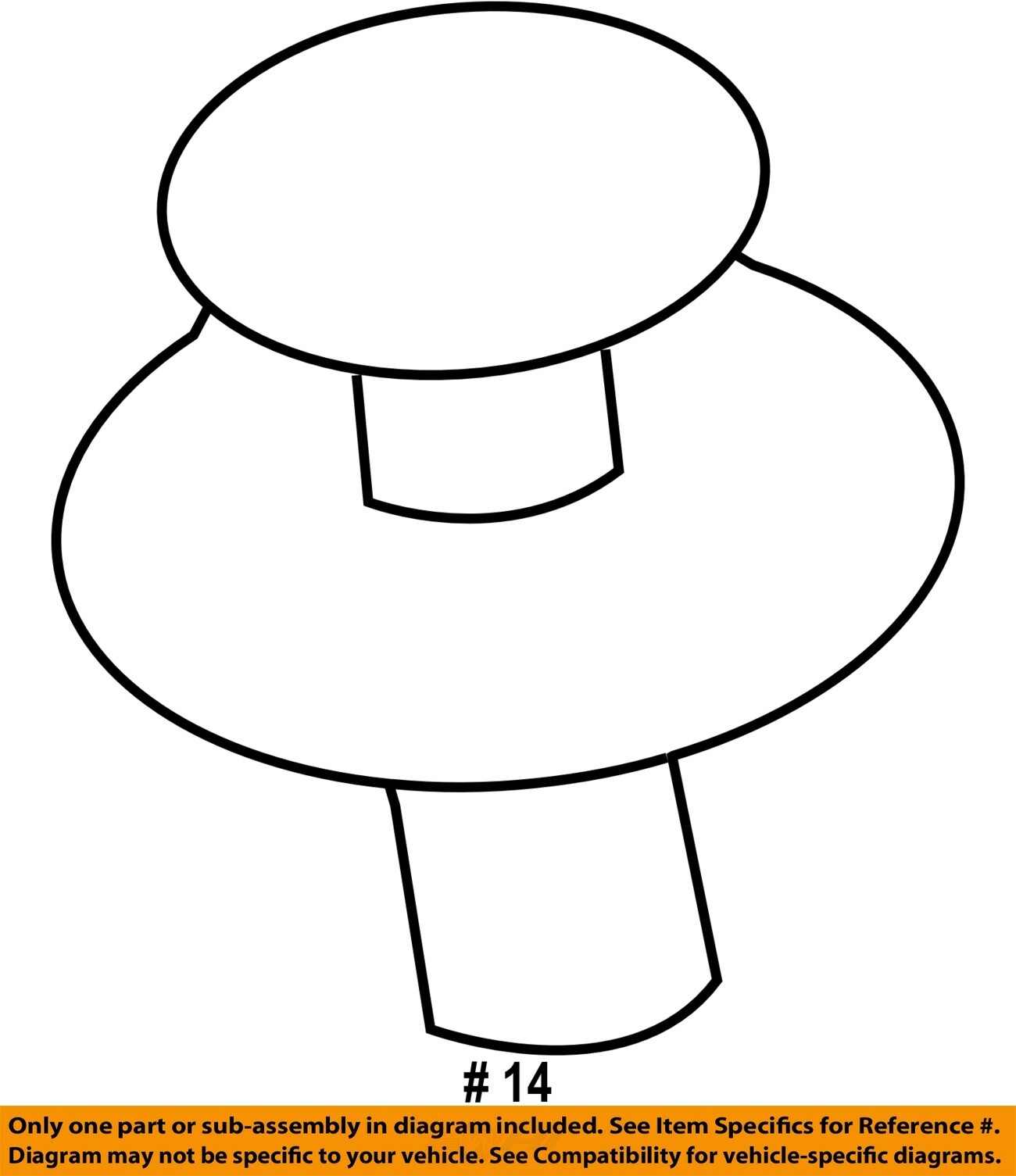 Subaru 909140063 Genuine OEM Air Inlet Duct Clip for sale online | eBay