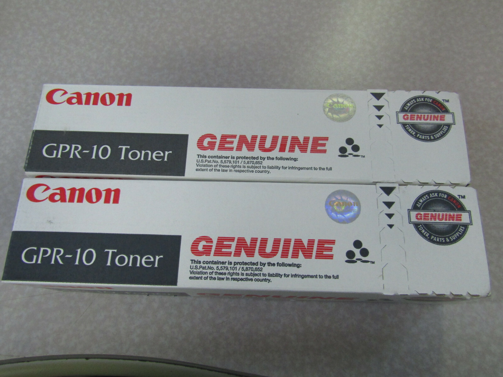 Lot of 2 NEW GENUINE Canon GPR-10 Toner | eBay