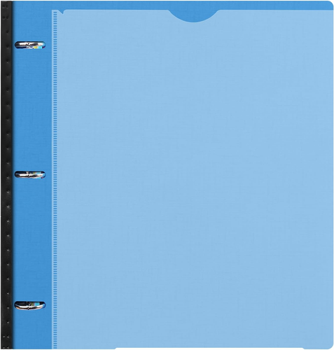 All-In-One Telescoping Binder Notebook, Refillable 3 Ring Notebook ...