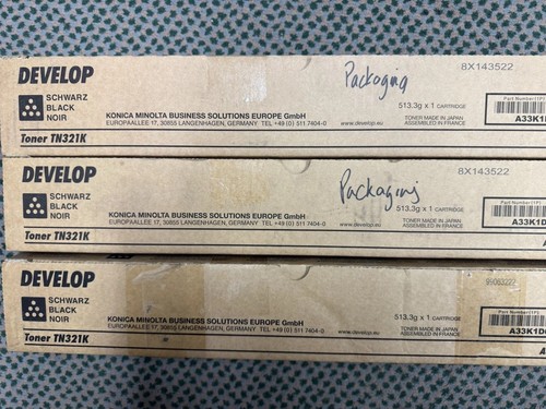 Konica Minolta/develop Tn321 Black Toner | eBay UK