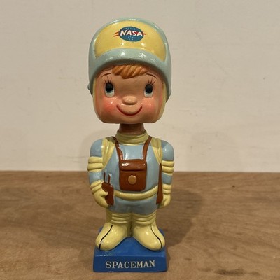RARE Vintage NASA Astronaut Spaceman Bobblehead Nodder Coin Bank Nasco ...