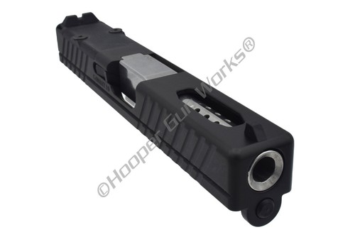 HGW Complete Upper for Glock 19 Black Combat RMR Slide Ported SS Barrel ...