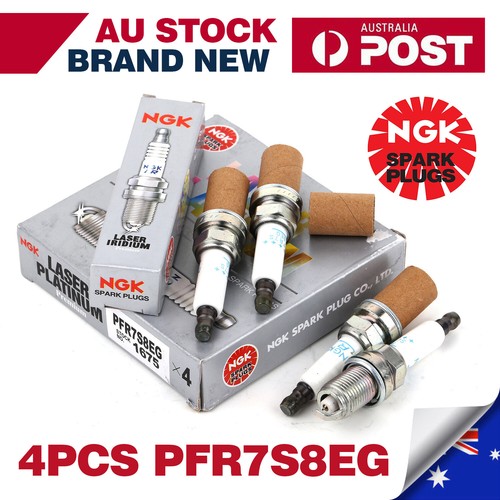 NGK Laser Platinum Spark Plug PFR7S8EG for Audi A6 2.0 TFSI C6 2.0 TFSI ...