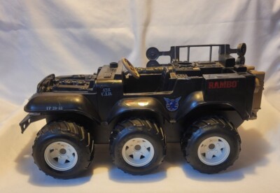 Vintage Rambo 1985 Defender 6x6 Assault Vehicle Jeep~Coleco~See Desc ...