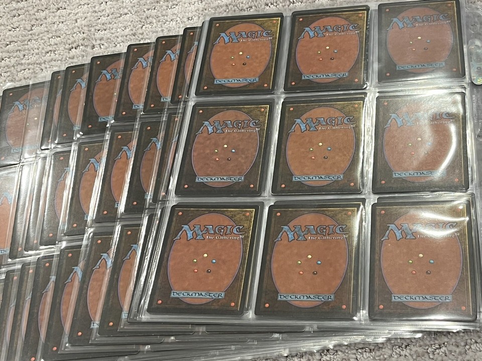 MTG Magic The Gathering REVISED Near Complete Set (NO Duals or Wheel ...