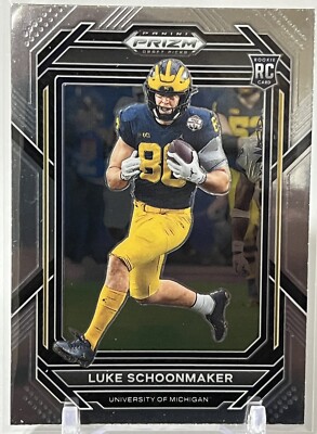 2023 Panini Prizm Draft Picks Luke Schoonmaker #161 Rookie RC NM+ | eBay