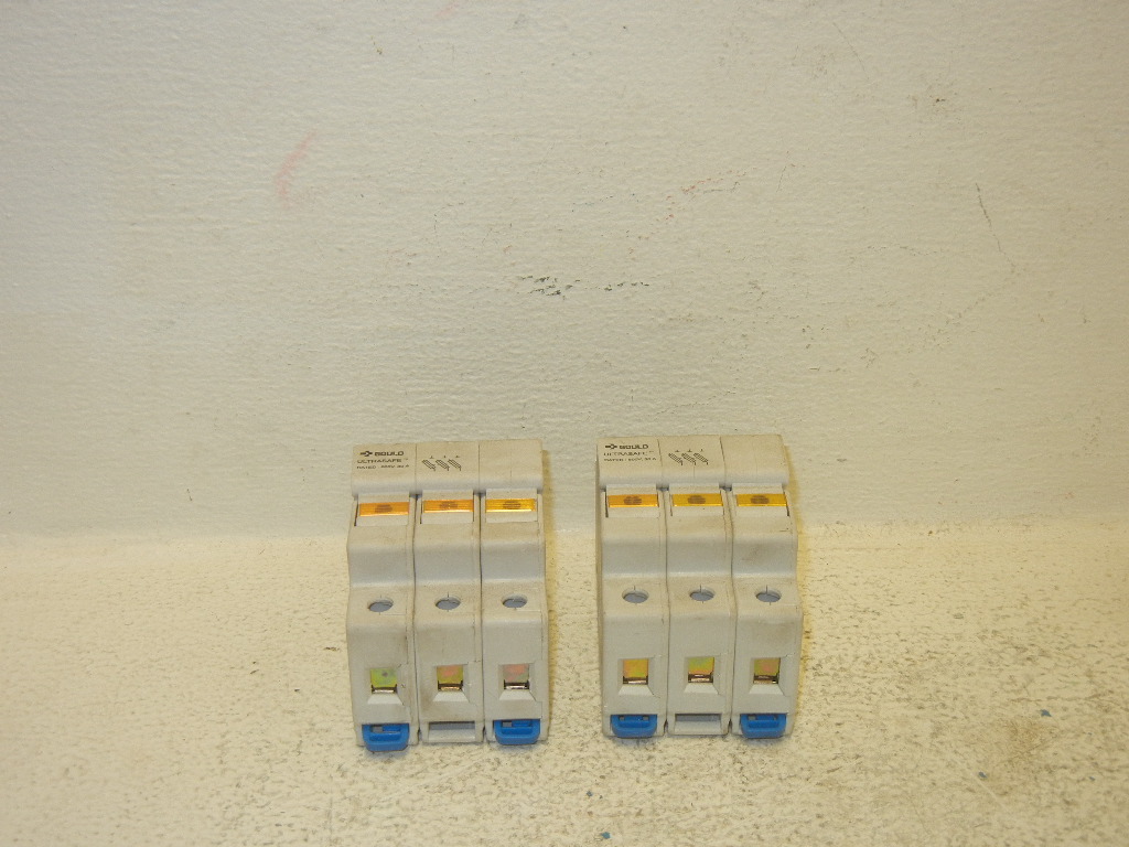 LOT OF 2 GOULD USM3I USED ULTRASAFE FUSE HOLDERS 30A 600V USM3I | eBay