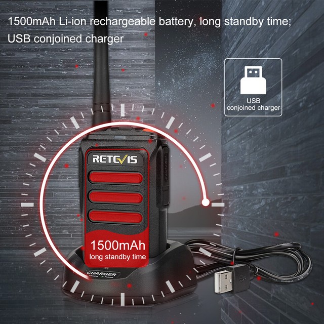 Retevis RT84 1-Channel DMR Digital/Analog Walkie Talkie - A9215M for ...