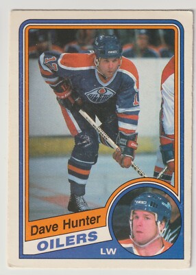 1984-85 OPC Dave Hunter Card #246 Edmonton Oilers | eBay