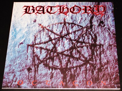 Bathory: Octagon LP Black Vinyl Record 2014 Black Mark UK BMLP666-11 ...