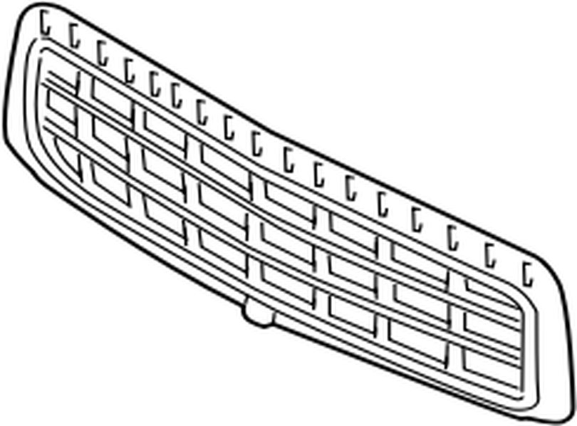 53112-60080 Toyota Grille, radiator, lower no.1 5311260080, New Genuine ...
