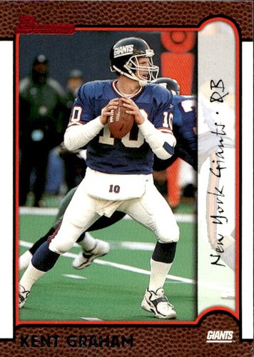 1999 Bowman Kent Graham 24 New York Giants | eBay