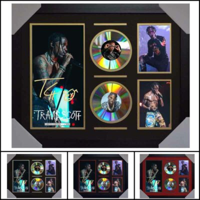 Travis Scott Signed Framed Memorabilia Limited - 2CD - Multiple ...