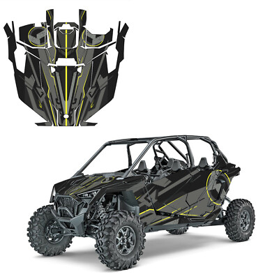 2020+ Polaris RZR Pro XP 4 Ultimate Design EPS 14 Decal Graphic Kit ...