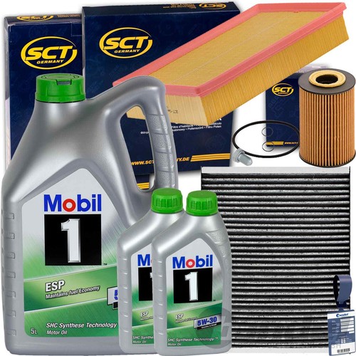 Filtres + Mobil 5W30 Huile Convient pour VW T5 T6 Bus Multivan ...