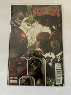 Secret Wars #1 (2015 Marvel Comics) 1:20 Simone Bianchi Connecting ...