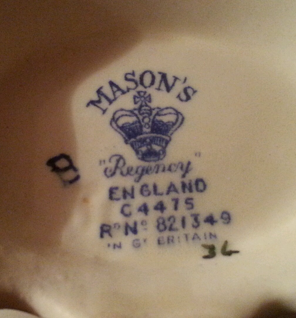Masons REGENCY Cream Jug 3.5" tall. C4475 Patent Ironstone.. | eBay UK