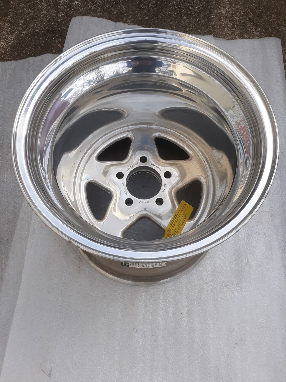 1994 Ford Mopar AMC Weld Racing Prostar Wheel 15x14.5" | 5 in ...