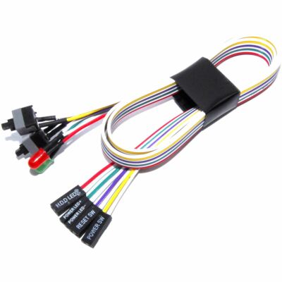 Momentary Switch PC Power/Reset 60cm LED Push-to-make Pi Arduino Flux ...