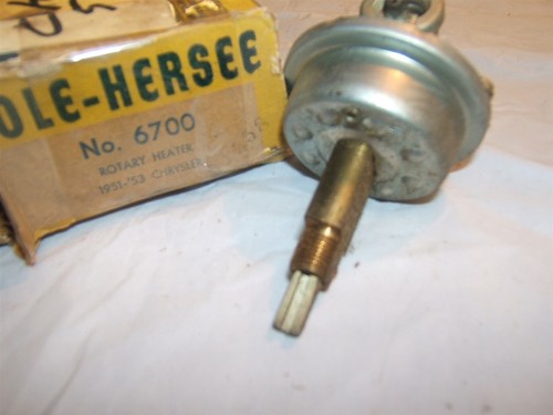 1951 1952 1953 51 52 53 Chrysler heater switch nos | eBay