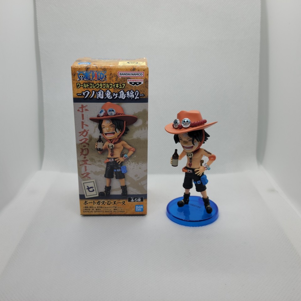 ONE PIECE WCF World Collectable Figure Onigashima Vol 2 Ace Japan ...