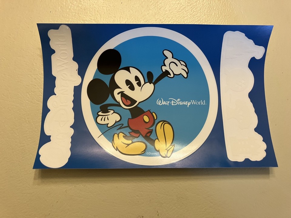 2025 DVC Disney World Mickey Mouse Sticker plus Group Of Eight Disney ...