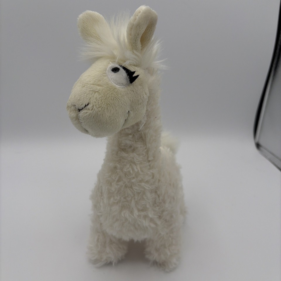 Mascot Factory Tina Llama 11“ Plush NICI White Stuffed Animal | eBay