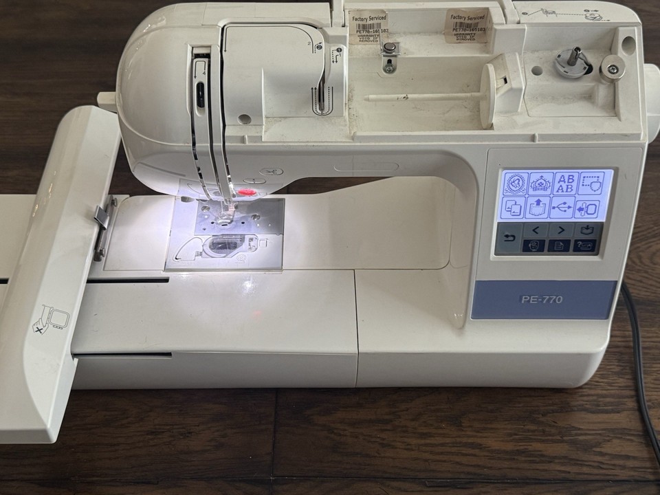 Brother Embroidery Machine PE770 - USED - WORKING!! | eBay