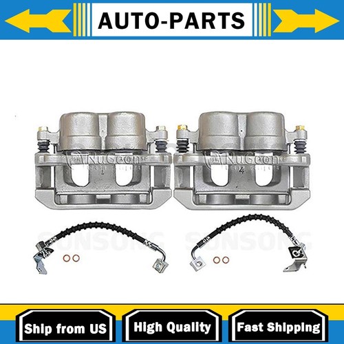 Front Brake Caliper with Hoses Driver Passenger Side Fits Ford Ranger 4 ...