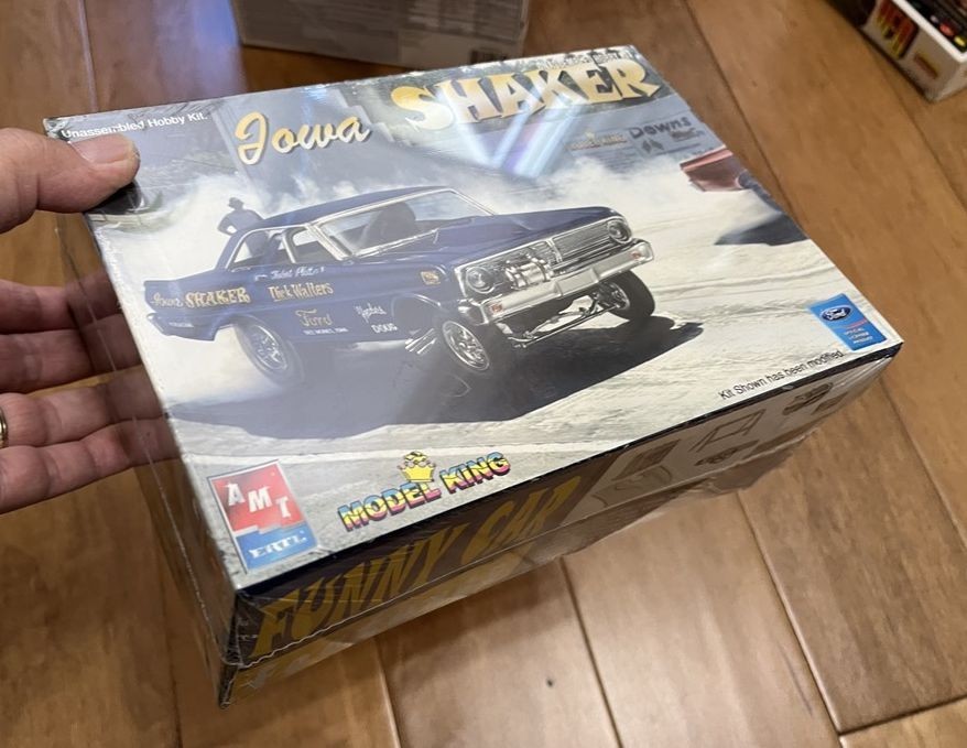 AMT, MODEL KING 1/25 IOWA SHAKER FORD FALCON DRAG CAR - SEALED | eBay