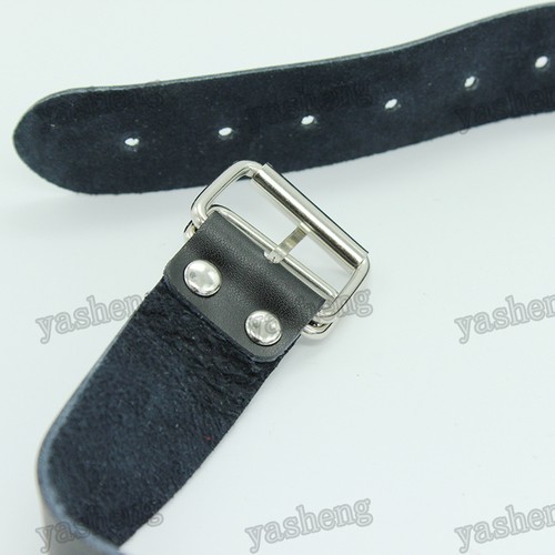 Quality Genuine Real Leather O Ring Open Mouth Ring | eBay