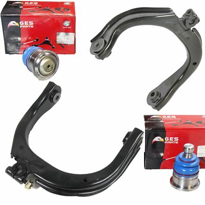 4 Front Upper Control Arm & Ball Joints Fit Trailblazer Envoy RK640293 ...